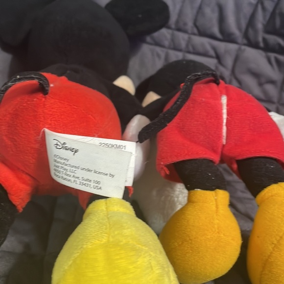Disney | Toys | Mickey Mouse Speaking Plush And Smaller Mickey Plush ...